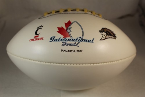 BADEN FULL SIZE FOOTBALL 2007 INTERNATIONAL BOWL CINCINNATI , WESTERN ...