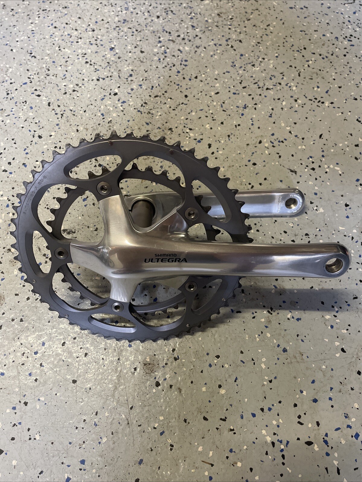 Shimano Ultegra 6600 10 Speed Double Chainset - Silver (FC-6600) | eBay