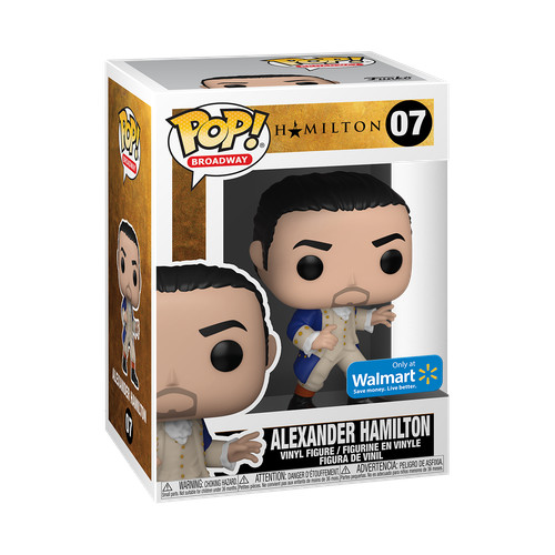 Funko Pop! Vinyl: Alexander Hamilton - Walmart (Exclusive) #07 ...