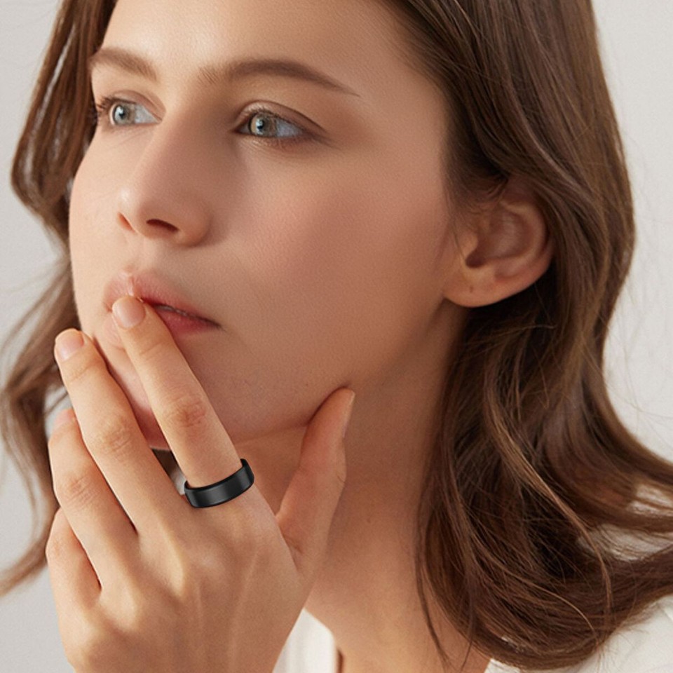 Smart Ring with Sleep Apnea Monitoring, Stress/Heart Rate/Women's ...