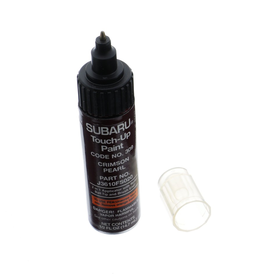 OEM NEW Subaru Touch Up Paint Pen 309 Crimson Pearl Scratch Repair ...