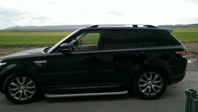 FIT RANGE ROVER SPORT GRAY Roof Rails SIDE RAILS ROOF SIDES LUGGAGE ...