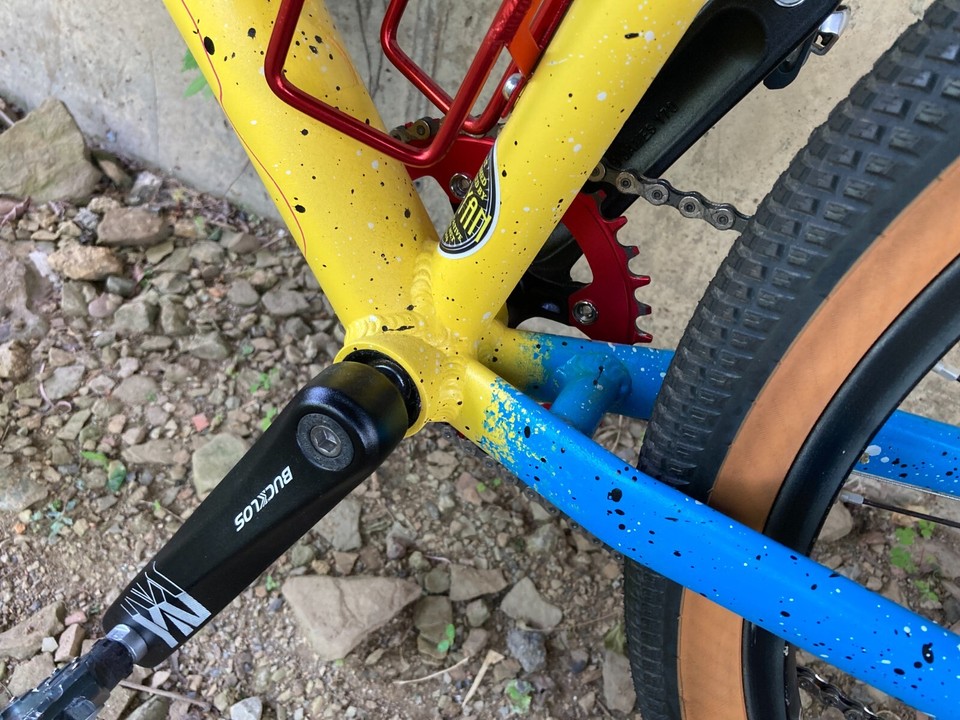 1997 GT Zaskar LE Custom Painted Vintage Lightweight Solo Jazz Mountain ...