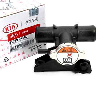 OEM Engine Radiator Coolant Filler Neck & CAP 2010-2011 Kia Soul 25329 ...