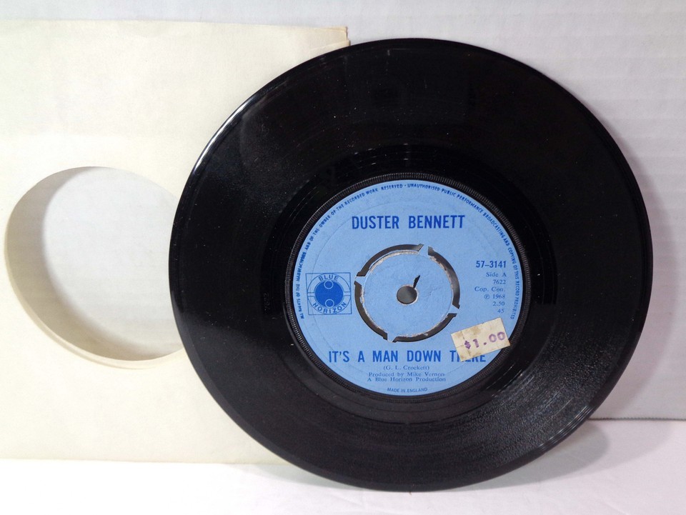 1968 Duster Bennett - It's A Man Down There - 7" Vinyl - 45rpm - 57 ...