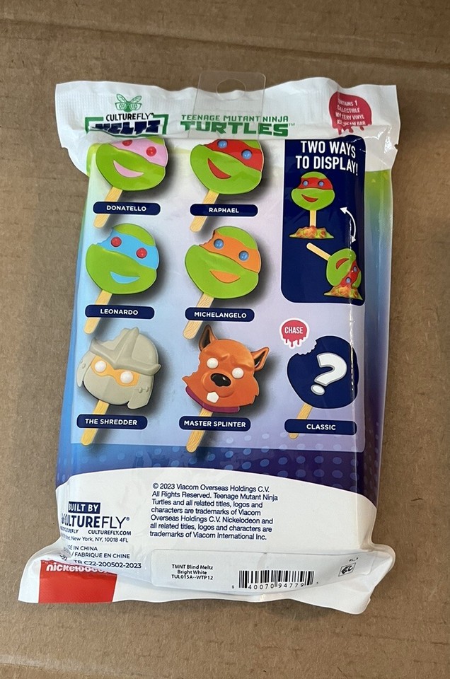 TMNT TEENAGE MUTANT NINJA TURTLES CULTUREFLY MELTZ ICE CREAM Blind Bag ...
