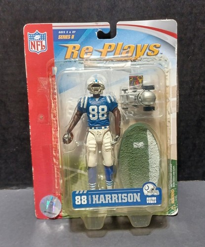 NFL Football Re Plays Series II 88 Marvin Harrison Action Figure Damage ...
