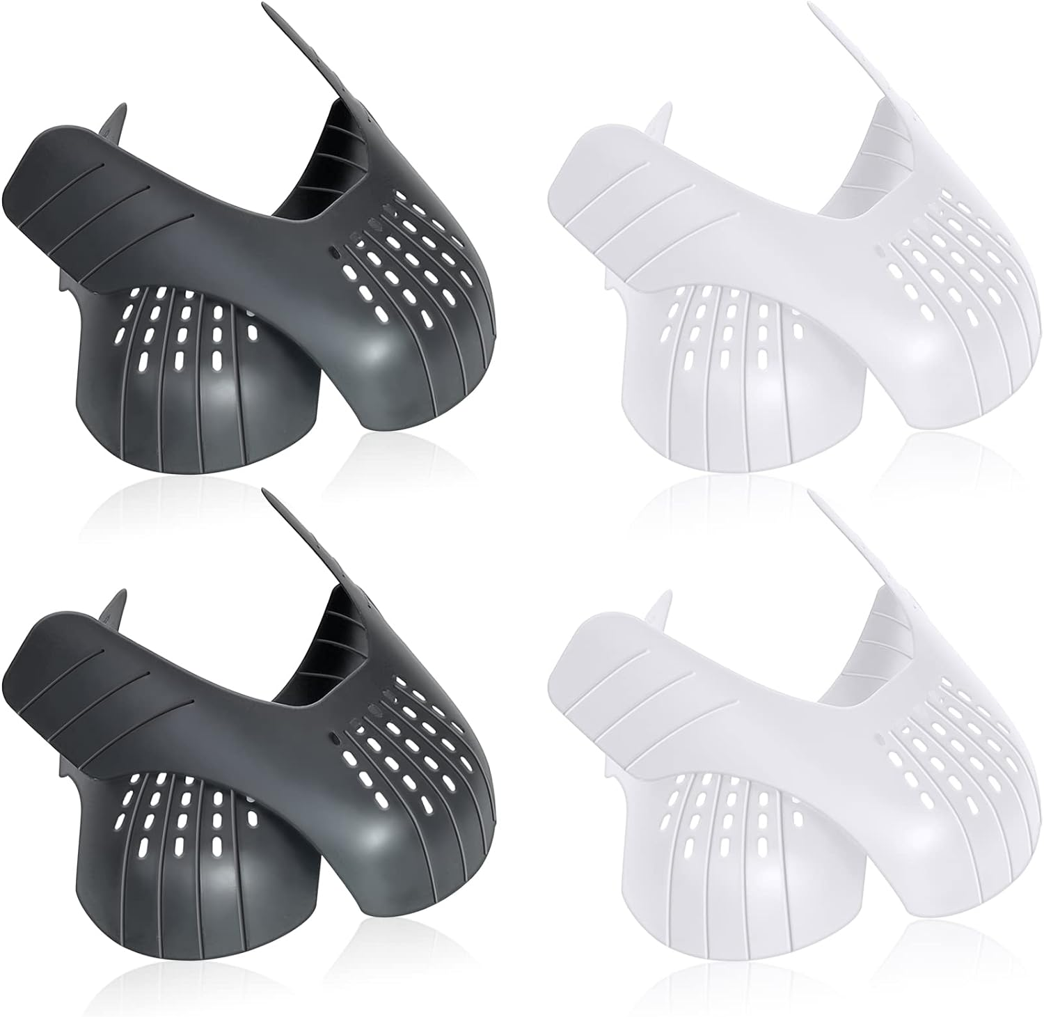 Crease Protector for Shoes, 6 Pairs anti Crease Sneaker Shoe Insert ...