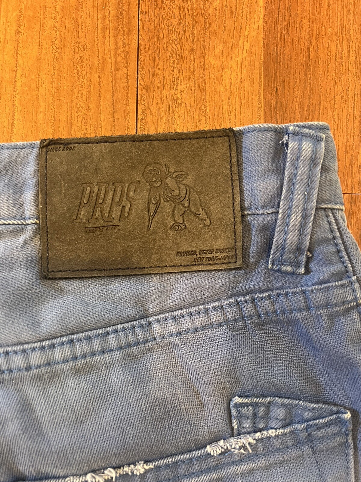 PRPS Demon Jeans Mens 32 Blue Denim Slim Low Rise | eBay