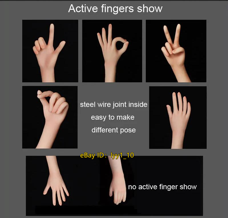 LDDOLL 1/6 27M Female Silicone Body Seamless Flexible 12"Action Figure ...