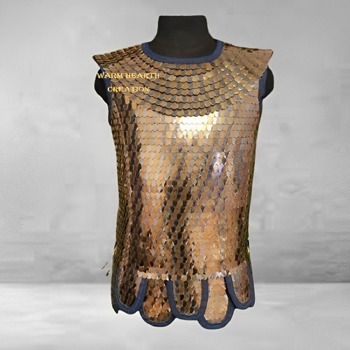 Medieval Scale Armor Lorica Squamata | Roman Warrior LARP/SCA Armor ...