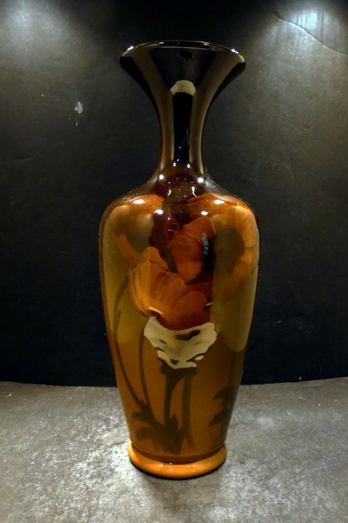 Rookwood Standard Glaze Vase, Poppies, Sarah Toohey, 12 1/2", 1899, 216 ...
