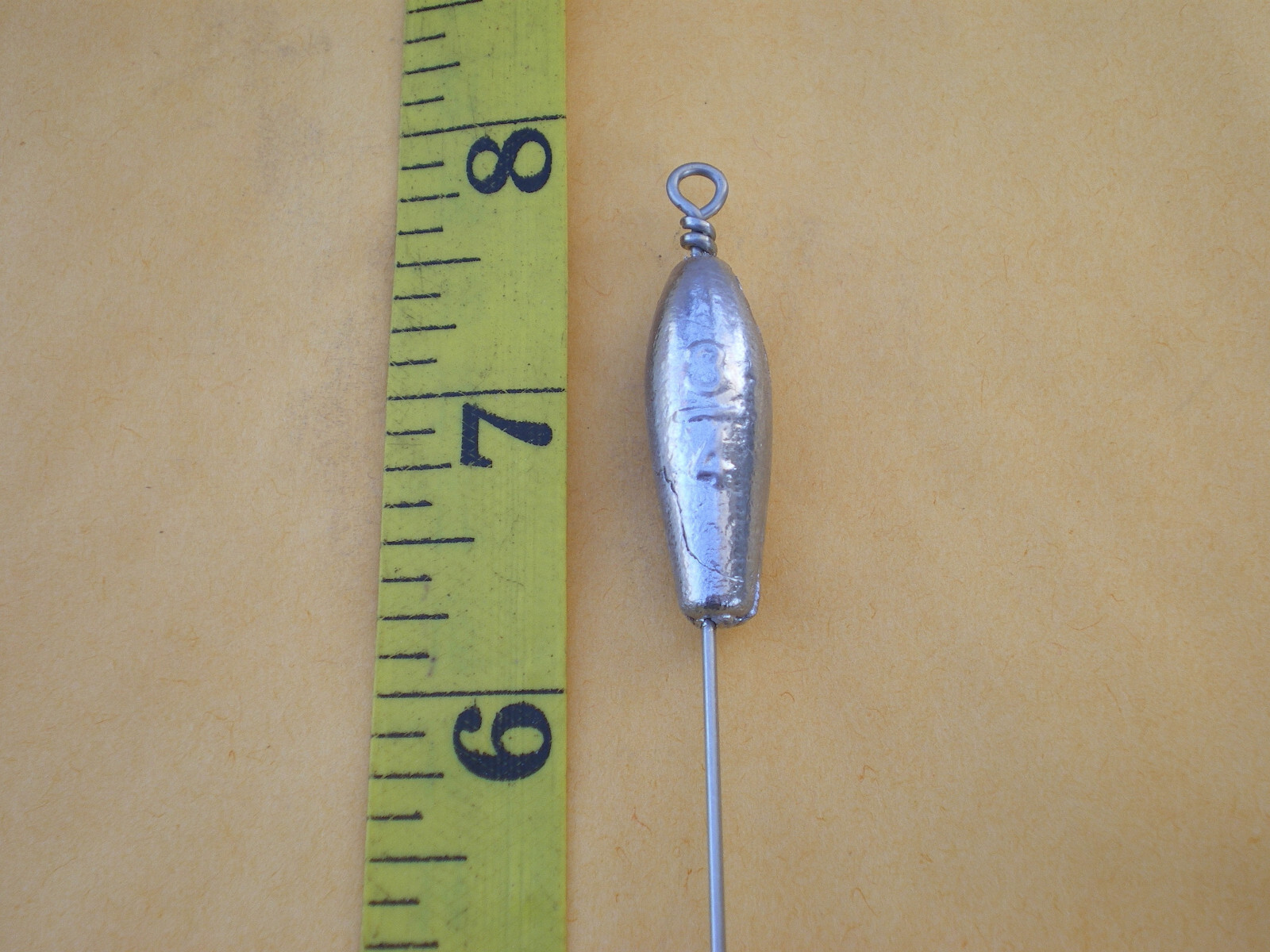 10 PCS. NO SNAG BOTTOM BOUNCER/TROLLING SINKER 2 OZ. S. STEEL WIRE .045 ...