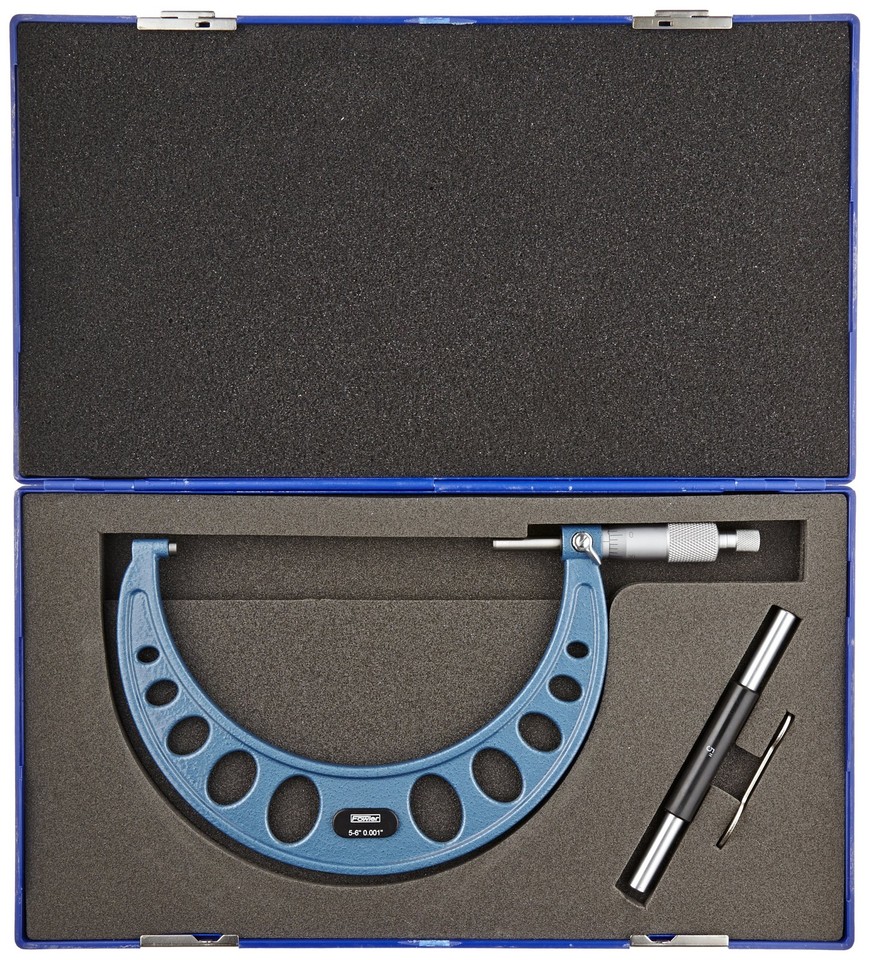 Fowler 52-253-006-1, Outside Inch Micrometer with 5-6 Measuring Range ...