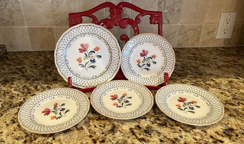 Nikko Provincal Designs Hampton Salad/Dessert Plates - Lots Of 5 1/7.25 ...