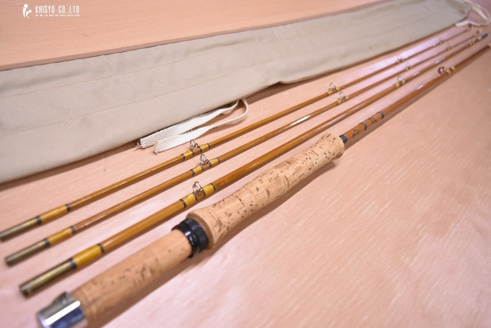 Edgar Sealey 9ft #6 Bamboo Rod with Replacement Tip Fly Rod | eBay