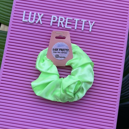 Scrunchie Satin LED Light Up Flashing Green | eBay Australia