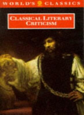 Classical Literary Criticism (World's Classics) By D. A. Russell ...
