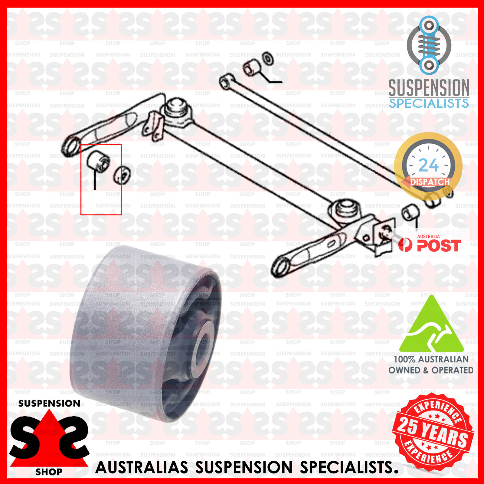 Rear Axle Bushing, Axle Beam Suit HYUNDAI Atos (Mx) 1.1 ATOS (MX) | eBay