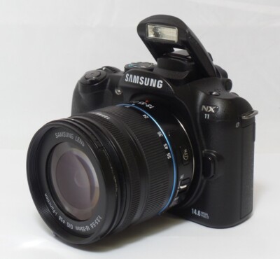 Samsung NX11 14.6MP Digital Camera with 18-55mm OIS Lens - 3-in AMOLED ...