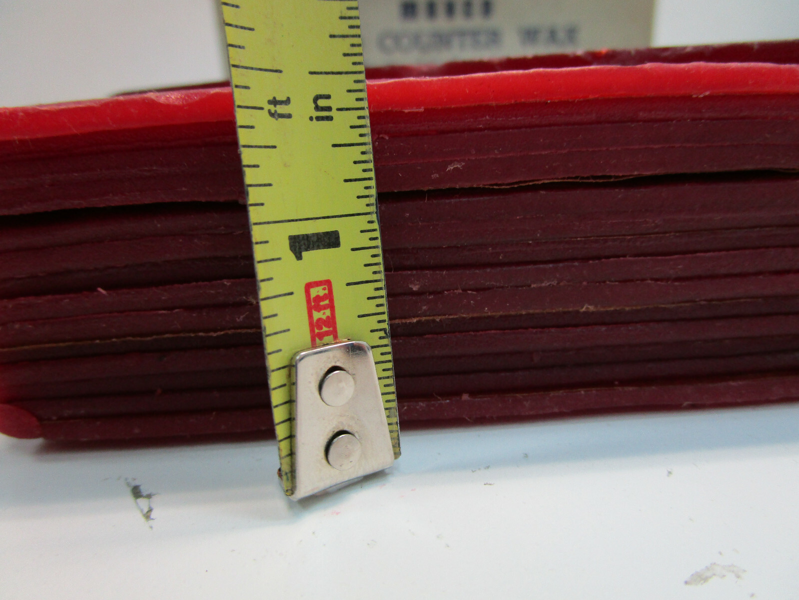 MOYCO DENTAL LAB JEWELRY CASTING FLEXIBLE MALLEABLE RED COUNTER WAX 13 ...
