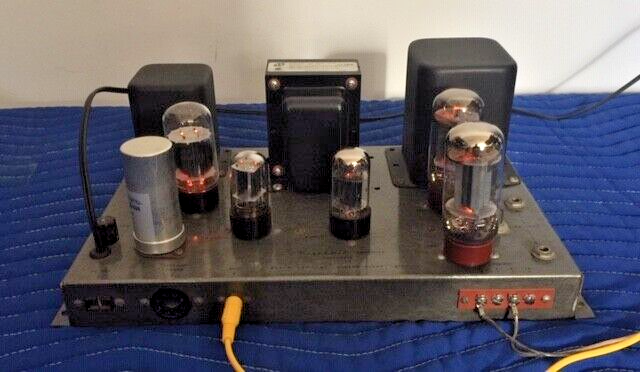 Heathkit W4-AM Tube Amplifier With Tubes, Works | eBay