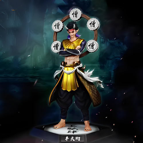 Anime Demon Slayer Zohakuten Figure Zohakuten Hantengu 30cm PVC Action ...