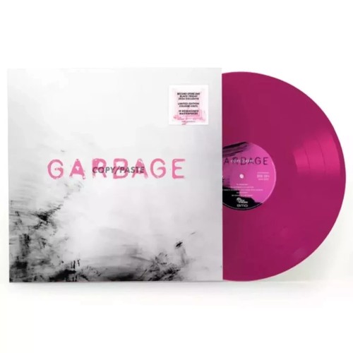 GARBAGE "Copy / Paste" Black Friday RSD 2024 magenta Colored Vinyl ...