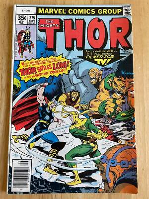 Marvel Comics The Mighty THOR #275 1st appearance of Loki's wife, Sigyn ...
