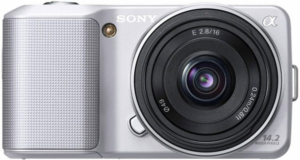 Sony Alpha NEX-3 Compact Interchangeable Lens Digital Camera w/16mm ...