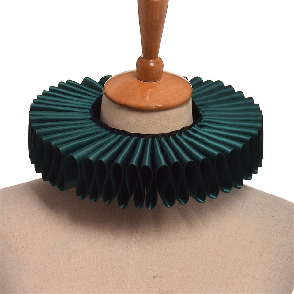 Renaissance Ruff Victorian Ruffle Collar Elizabethan Neck Ruff ...