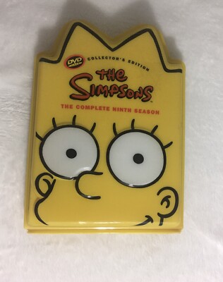 The Simpsons - Season 9 (DVD, 2006, 4-Disc Set, Collectible Lisa Case ...