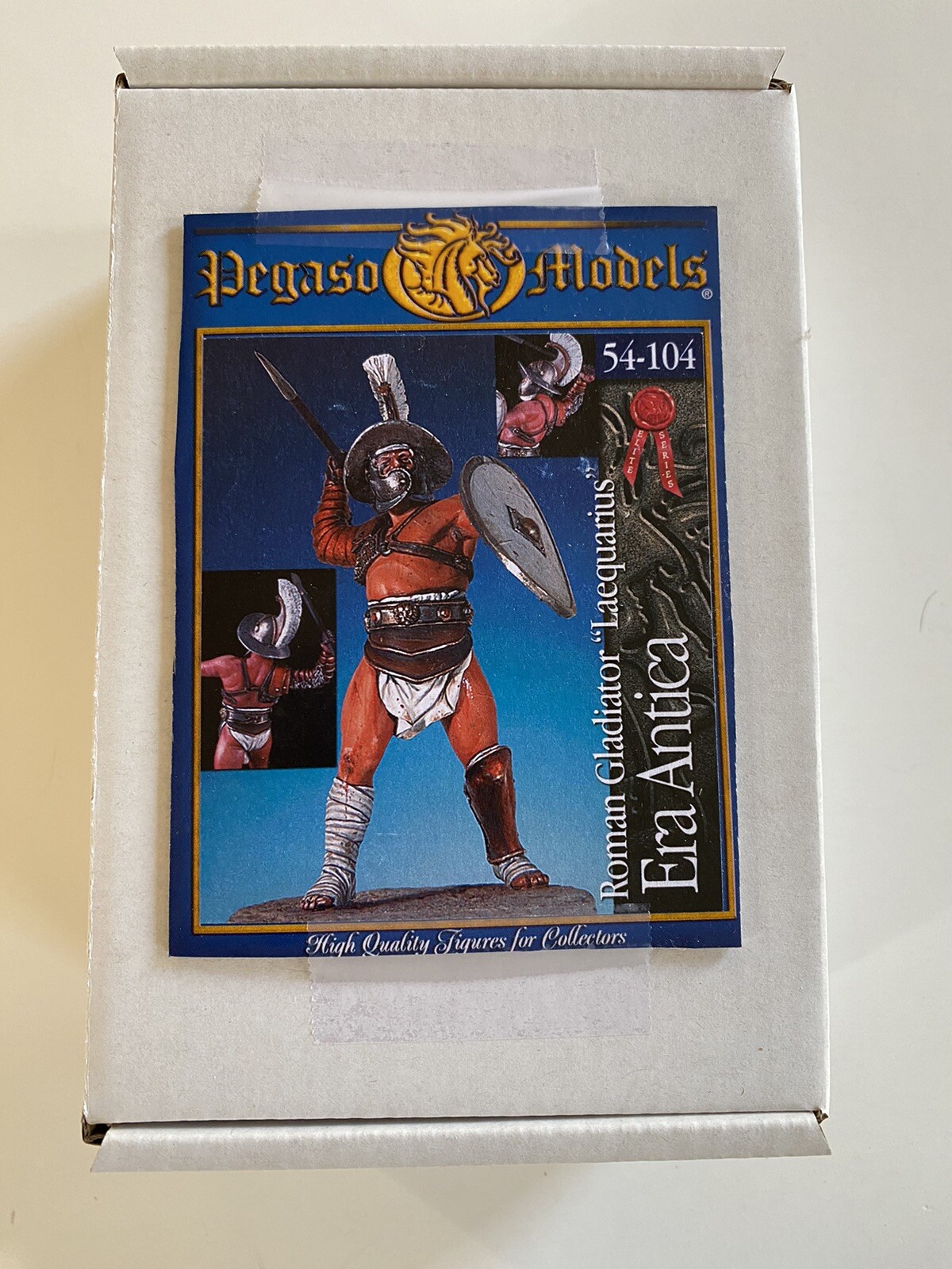 Pegaso Models 54mm "Elite Series" Roman Gladiator "Laequarius" Metal Figure Kit | eBay