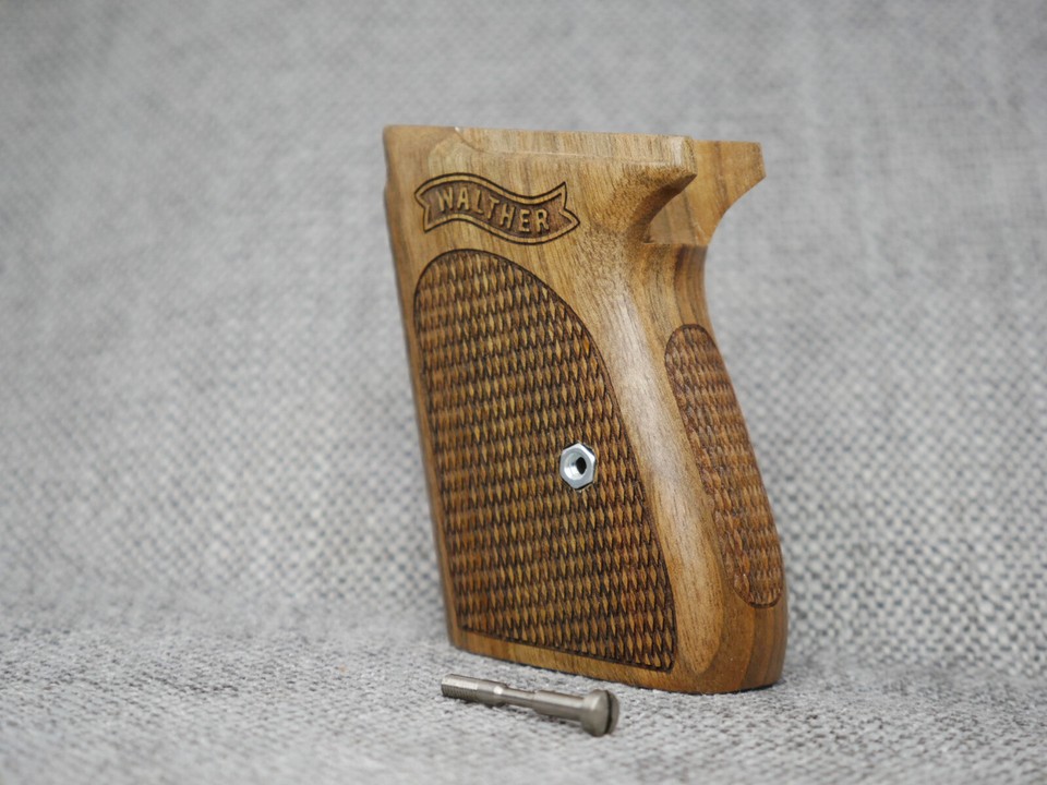 Walther PPK wraparound walnut grip/grips custom design last one, read ...