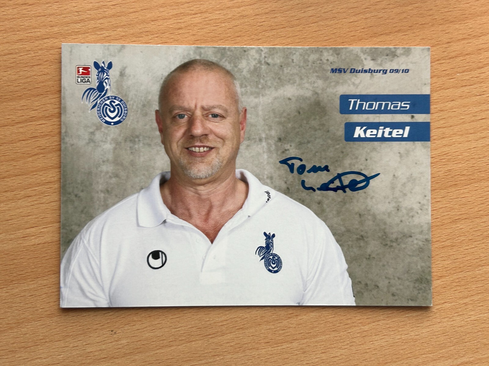 Thomas Keitel MSV Duisburg Autogrammkarte original signiert #S330 | eBay.de