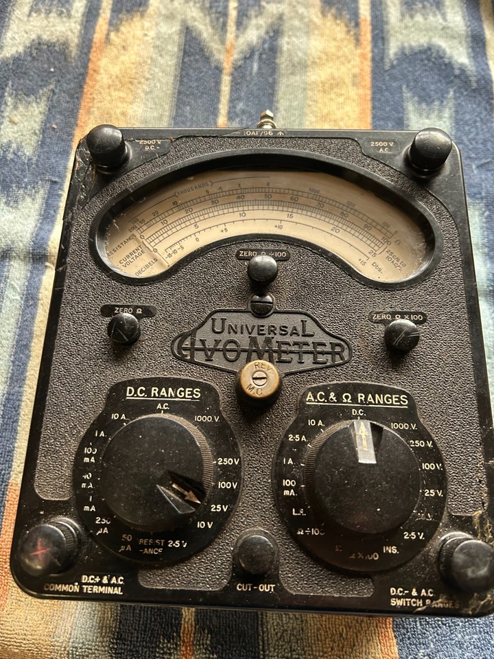 Avo Meter Model 8 in Leather case with leads. | eBay UK