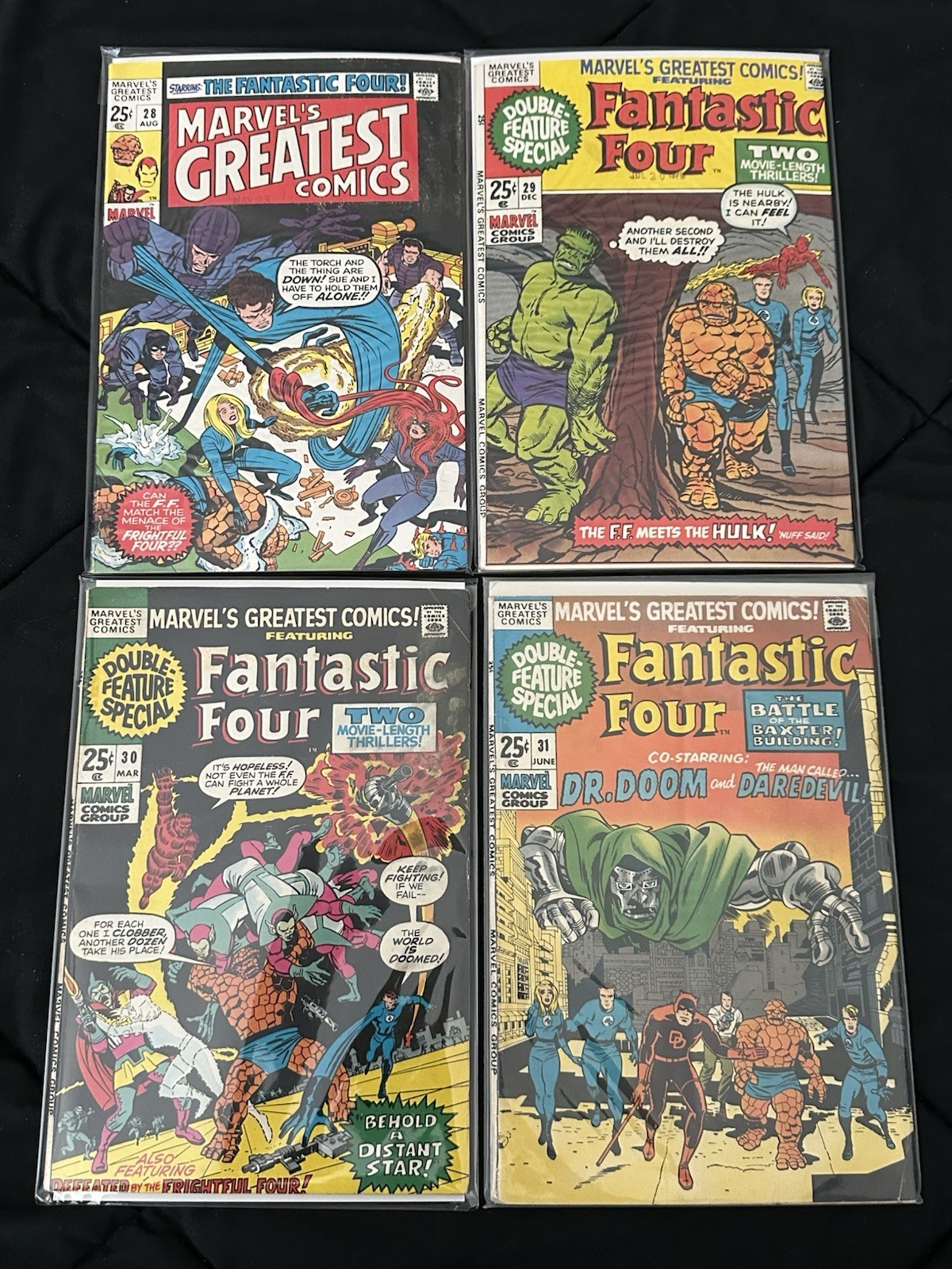Marvel's Greatest Comics Fantastic Four lot of 20! VG to NM - PICS List ...