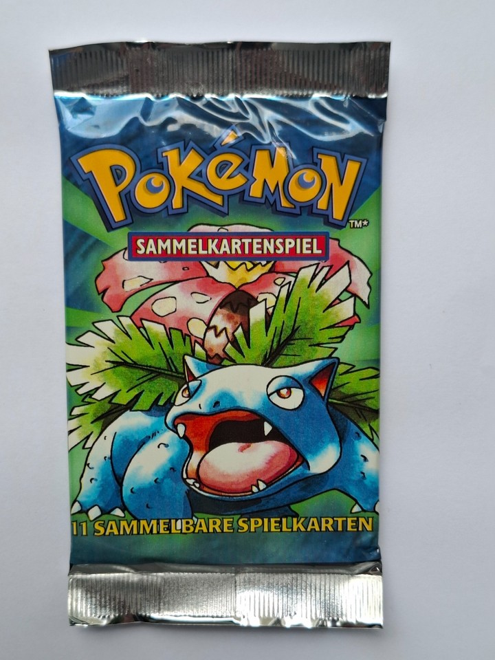 Pokémon Grundset Booster Deutsch OVP Sealed Bisaflor Artwork Wizards of ...