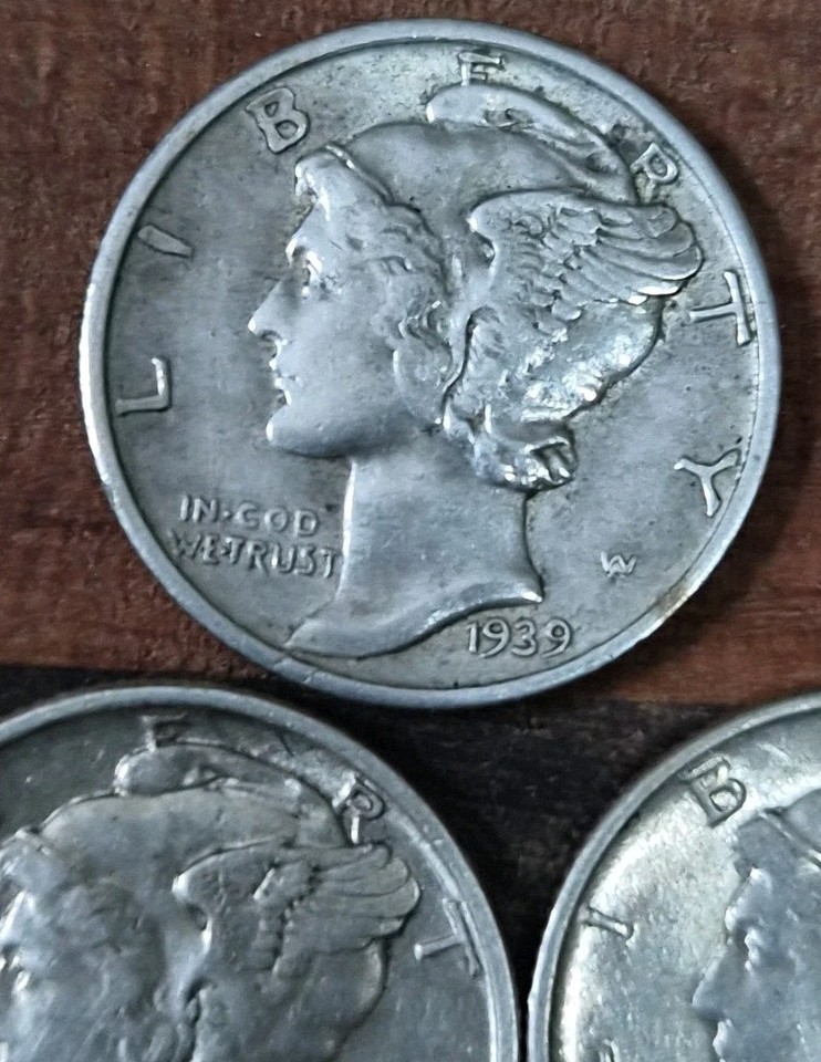 1939 PDS Merc Dime Lot | eBay