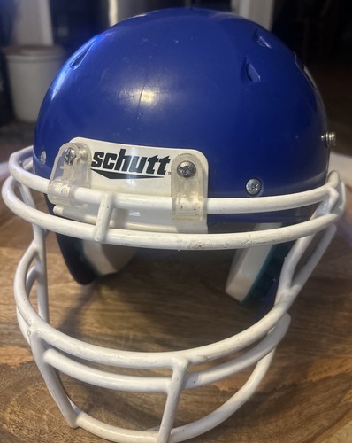 Schutt DNA Pro Plus Blue Football Helmet Medium Youth Made In USA | eBay