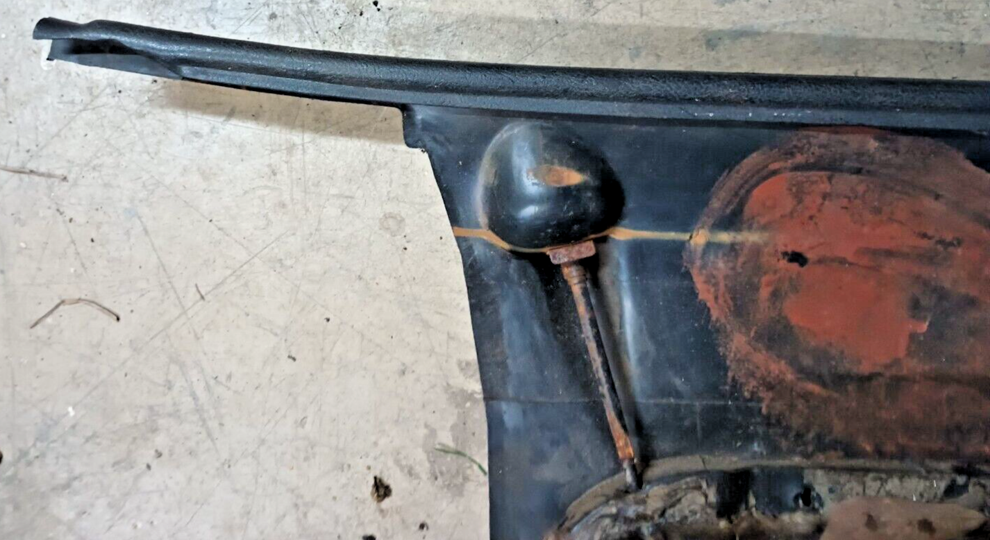 1967 Chevelle Lemans A-Body Left Kick Panel Vent | Genuine OEM | Black ...