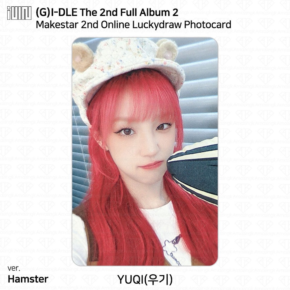 (G)I-DLE G-IDLE 2nd Full Album 2 Two Makestar 2nd Online Lucky Draw ...