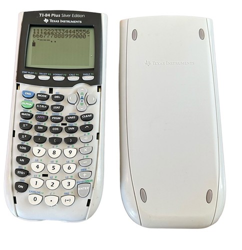 Texas Instruments TI-84 Plus Silver Edition Graphing Calculator Tested ...