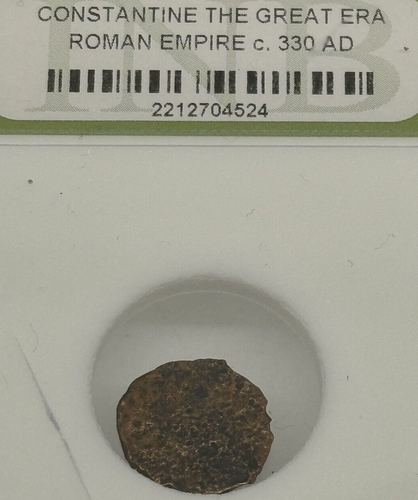 INB Authenticated Constantine The Great Era Roman Coin In Slab #1914 | eBay