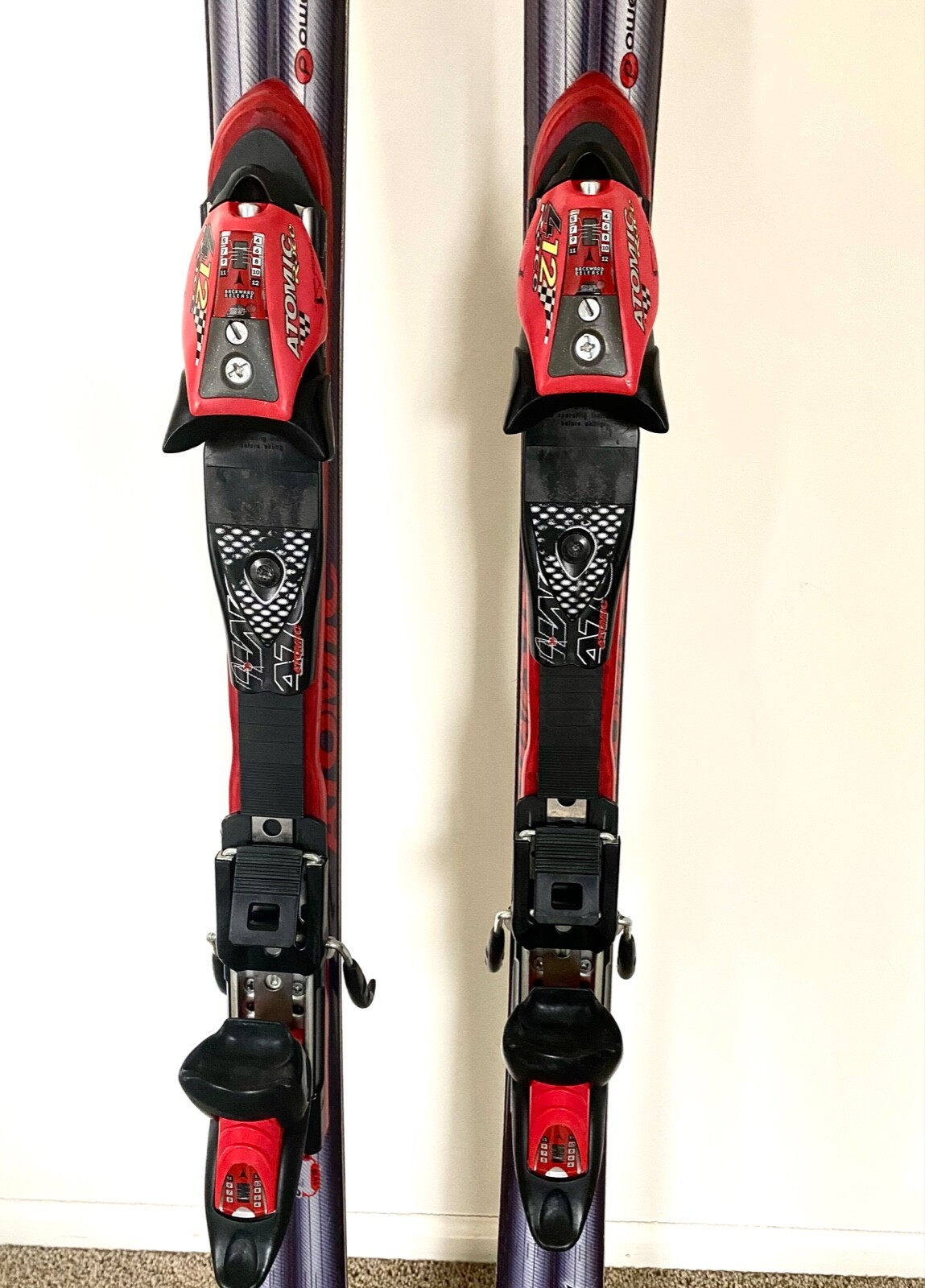 Atomic II 16 skis with Atomic Race 412 bindings | eBay