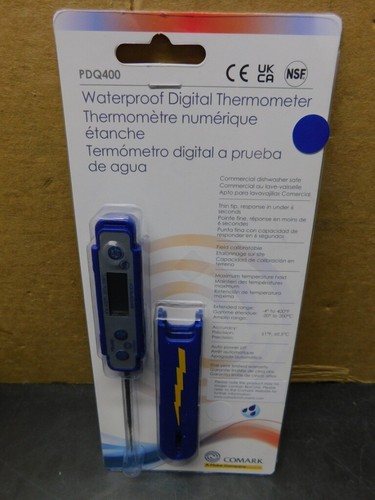 New Sealed Fluke COMARK PDQ400 NSF Waterproof Digital Thermometer - -4f ...