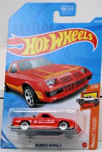 Hot Wheels 2021 '82 Dodge Rampage #175 Red | eBay