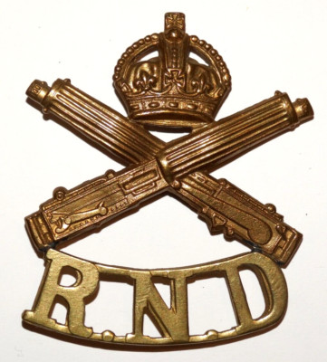 BRITISH MILITARY CAP BADGES, The Royal Naval Division RND Machine Gun ...