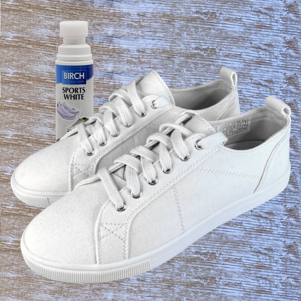 Sports Leather Canvas Whitener Cleaner Shoe Trainer Boot Clean White ...