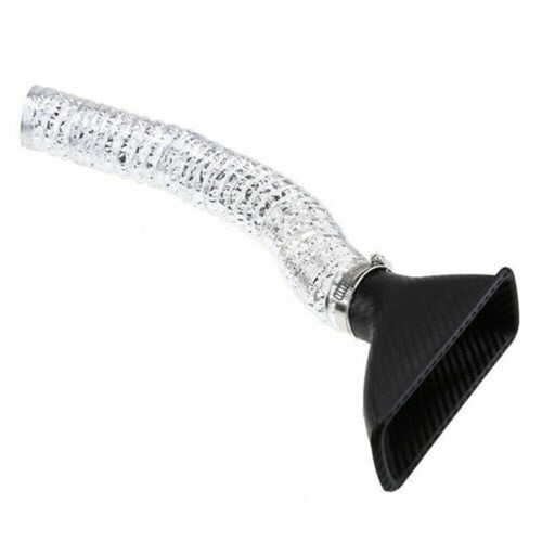 Car Front Bumper Turbo Air Intake Pipe Air Funnel Inlet Cold System ...